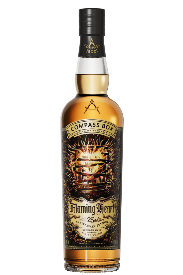 Compass Box Flaming Heart 25th Anniversary Edition 48.9% 700ml ...
