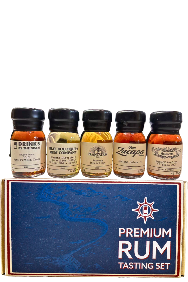 Drinks by the Dram - Premium Rum Tasting 5*30ml - 1 Set – WhiskeyOnline